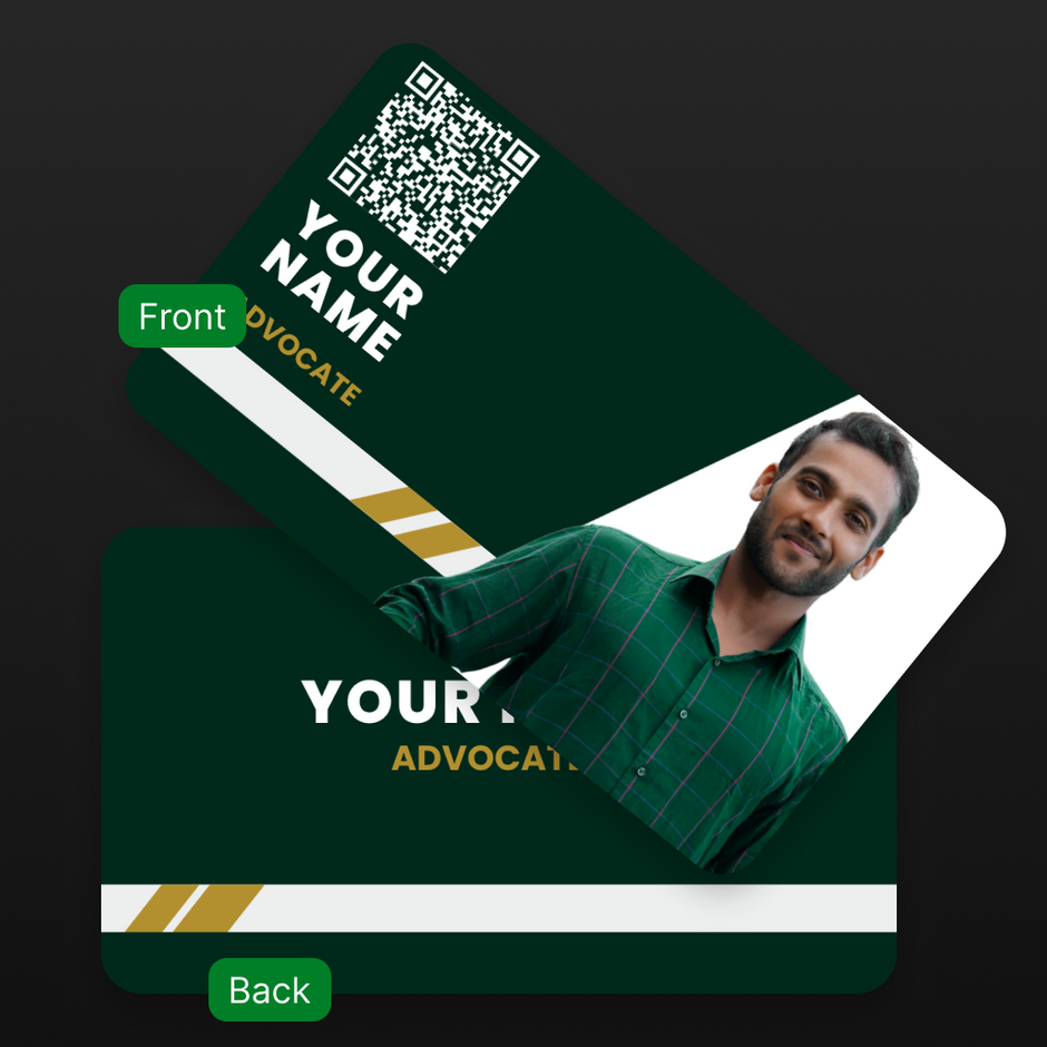 Smart Business Cards for Advocates & Lawyers – Card Visitly