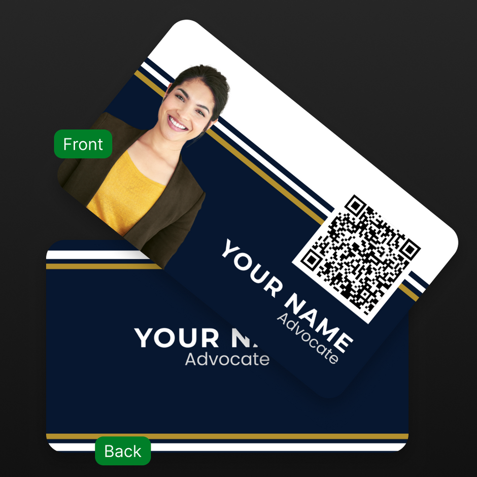 Smart Business Cards for Advocates & Lawyers – Card Visitly
