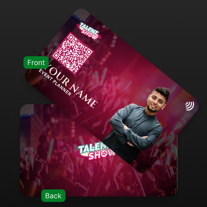 Smart Networking Cards – Designed for Event Planners with NFC & QR Tec ...