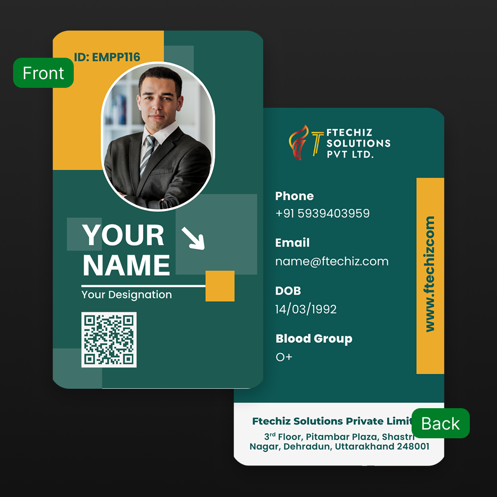 Next-Gen Employee Cards – Tech-Savvy, Durable & Perfect for Smart Netw ...